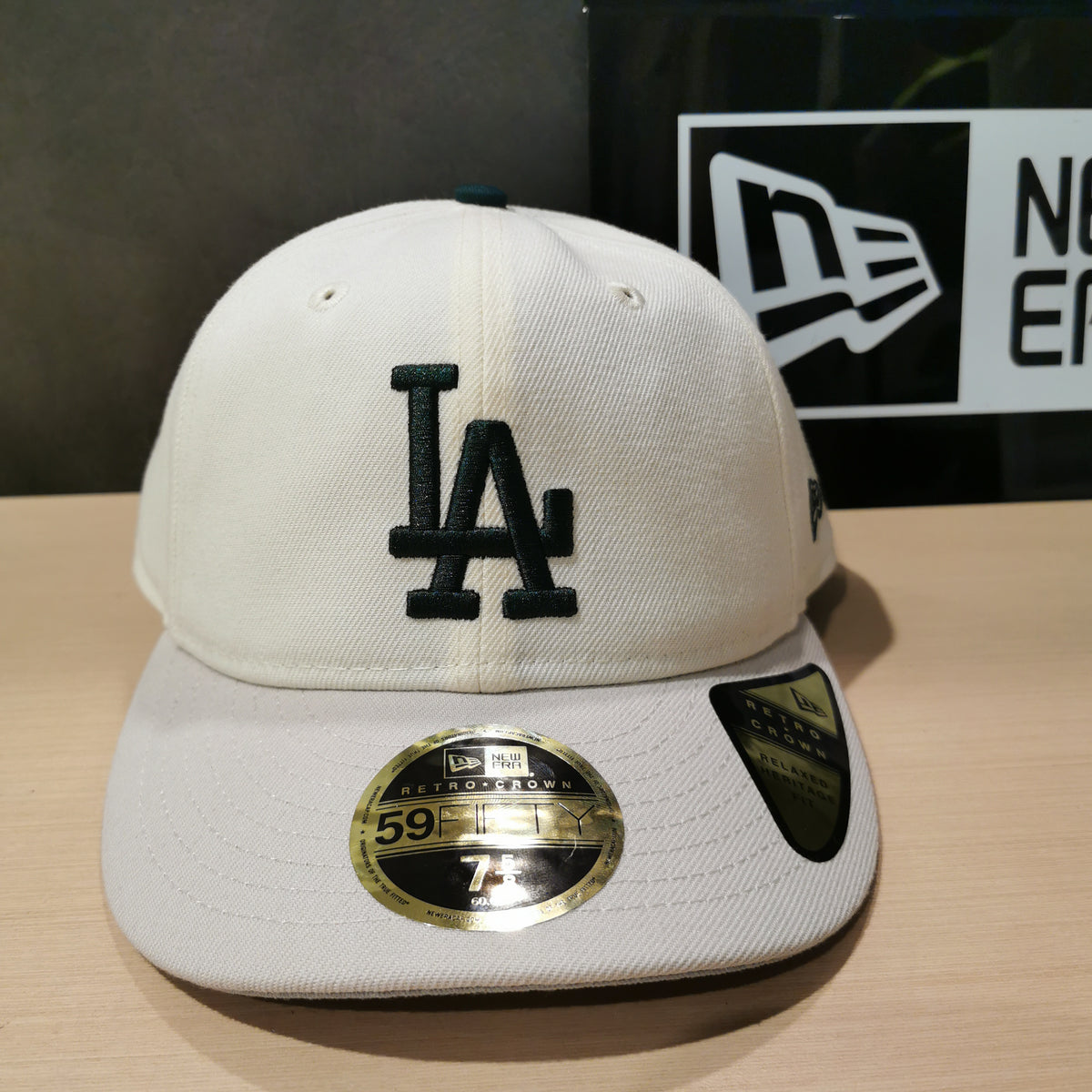 New Era 59FIFTY Retro Crown Green on White – Logoland