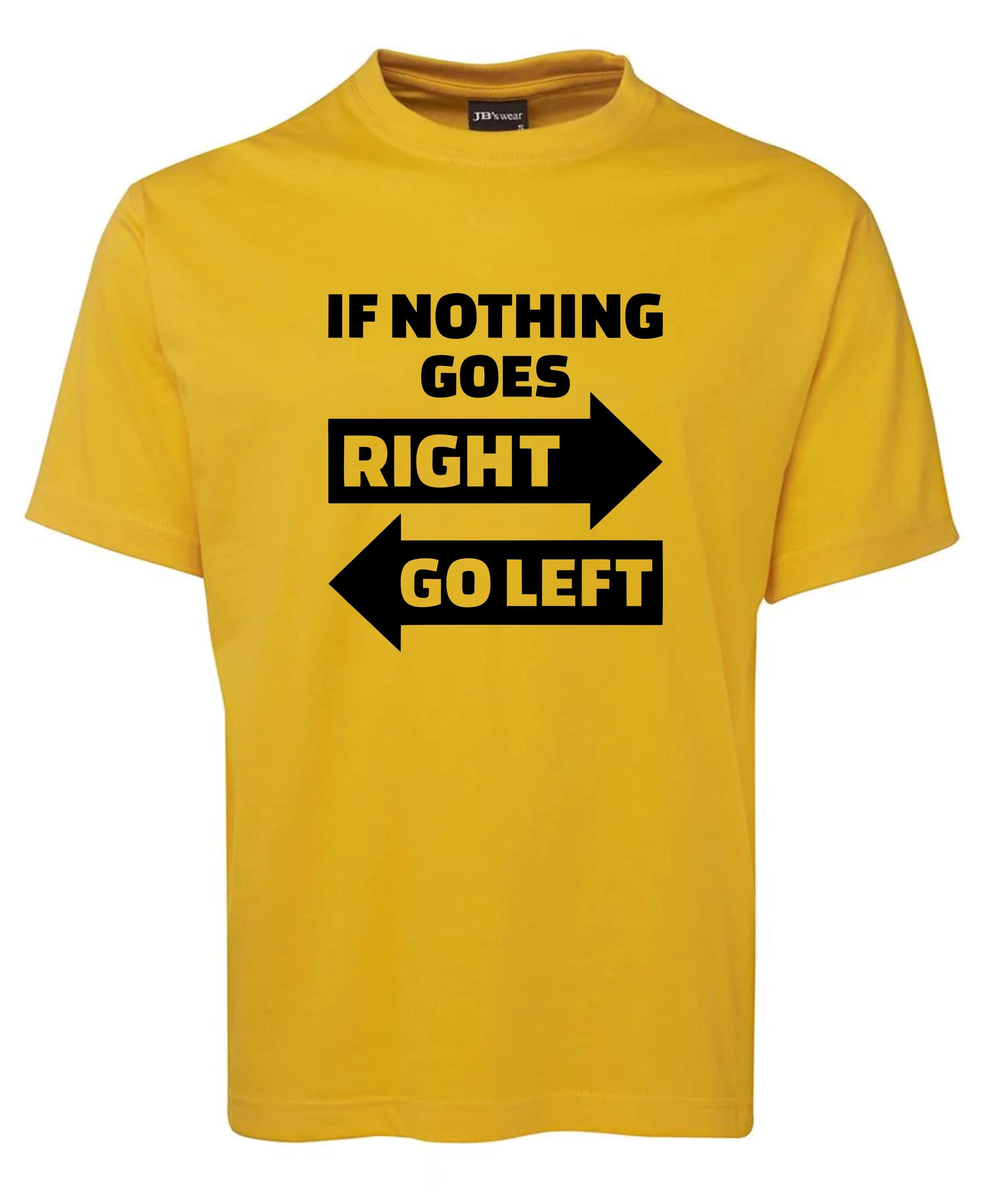 Ready to Print Design: "Go Left" – Logoland